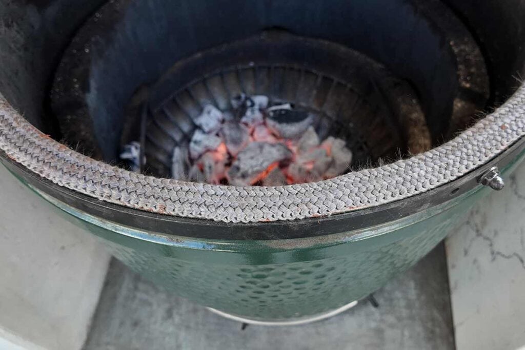 How to Upgrade Your Big Green Egg Gasket - Salt Pepper Skillet
